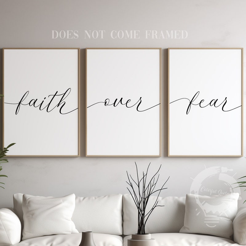 Faith Poster - Etsy