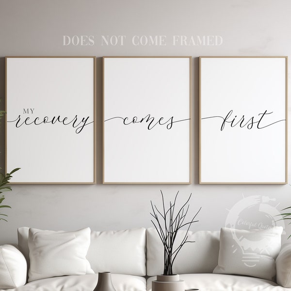 Recovery Posters - Etsy