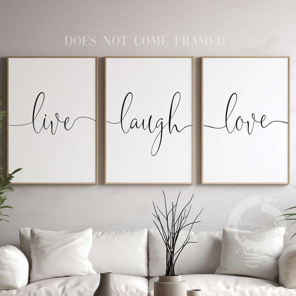 Live Laugh Love Art - Etsy
