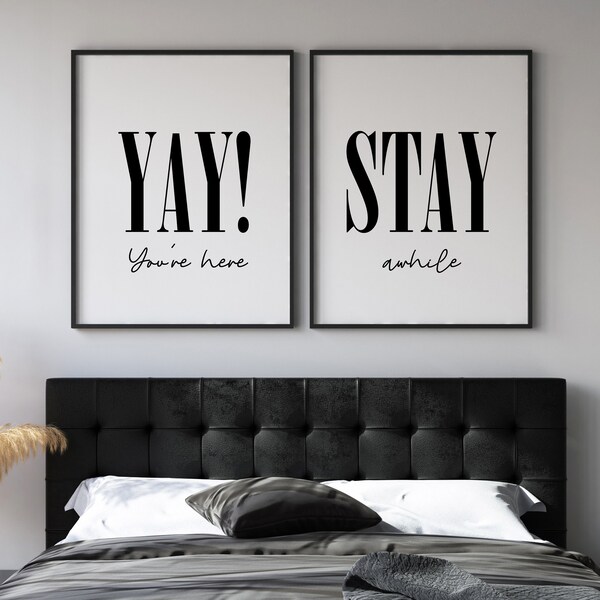 Stay Awhile - Etsy