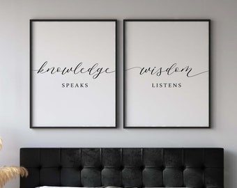 Wisdom Poster - Etsy