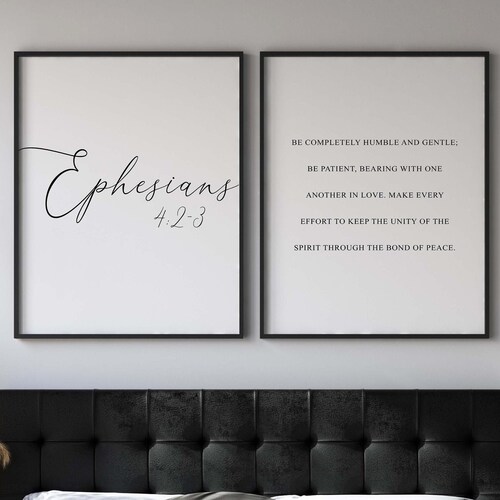 Ephesians 4:32 Scripture Printable Wall Art Bible Verse - Etsy