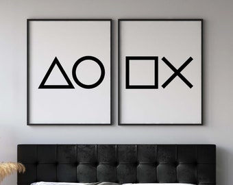 Playstation Game Art | Etsy