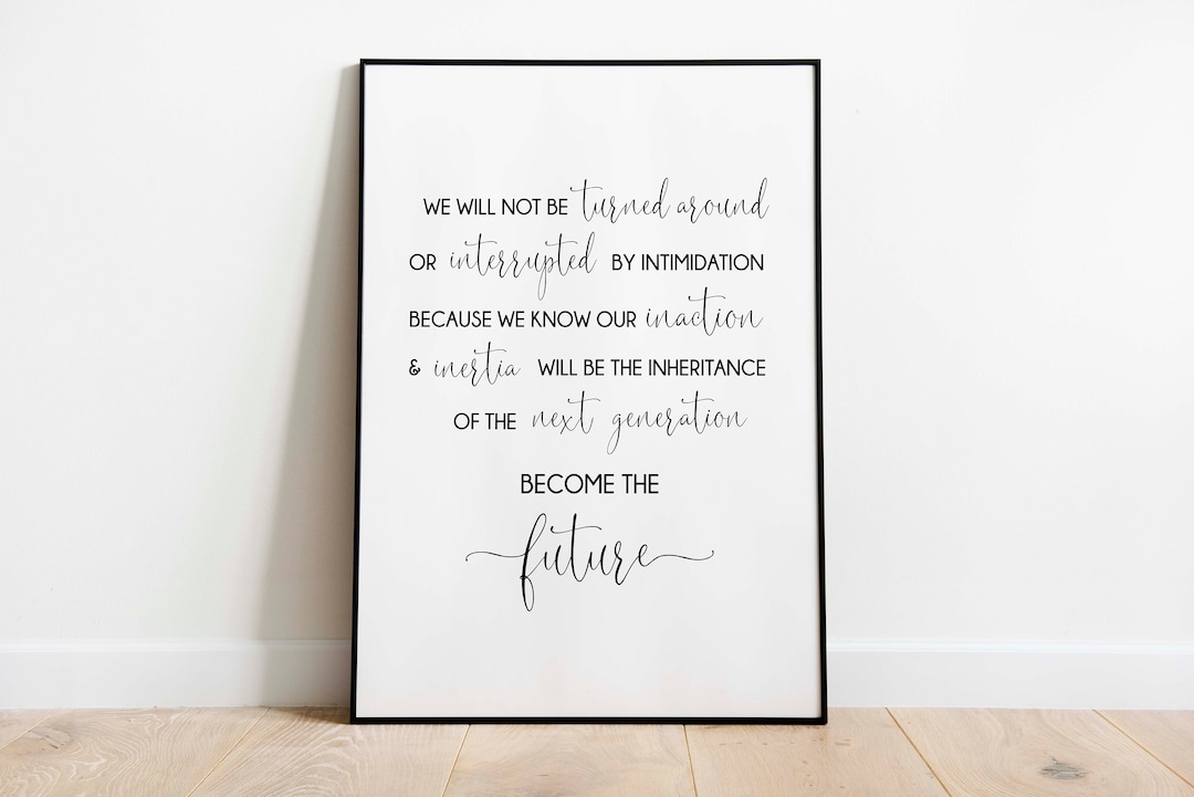 Amanda Gorman, Minimalist Quote Poster Print, Home Wall Art - Etsy