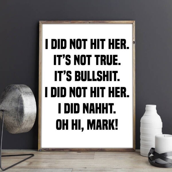 Oh Hi Mark - Etsy