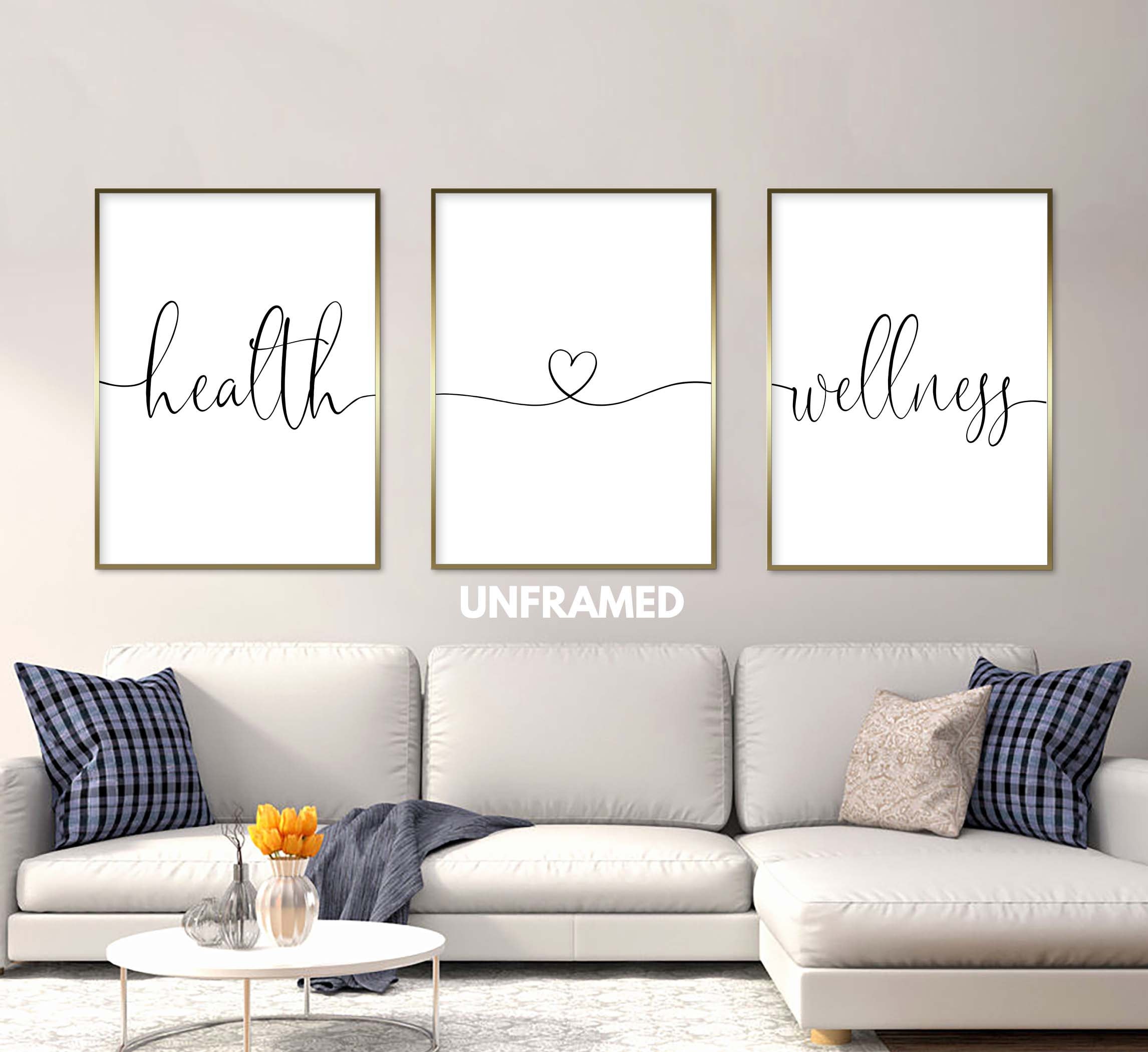 Health and Wellness Wall Art Inspirational Wall Art Health - Etsy
