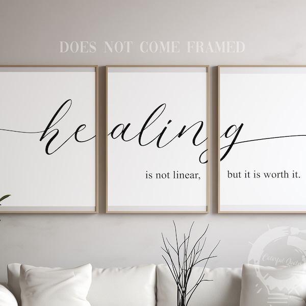 Healing Quote - Etsy