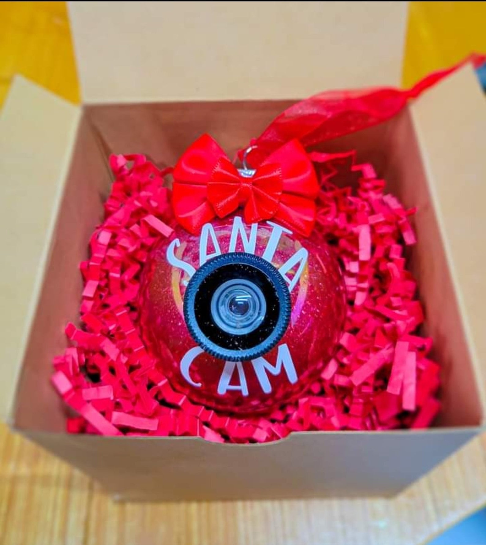 Santa Cam Camera Ornament - Etsy
