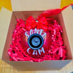 Santa Cam Camera Ornament - Etsy