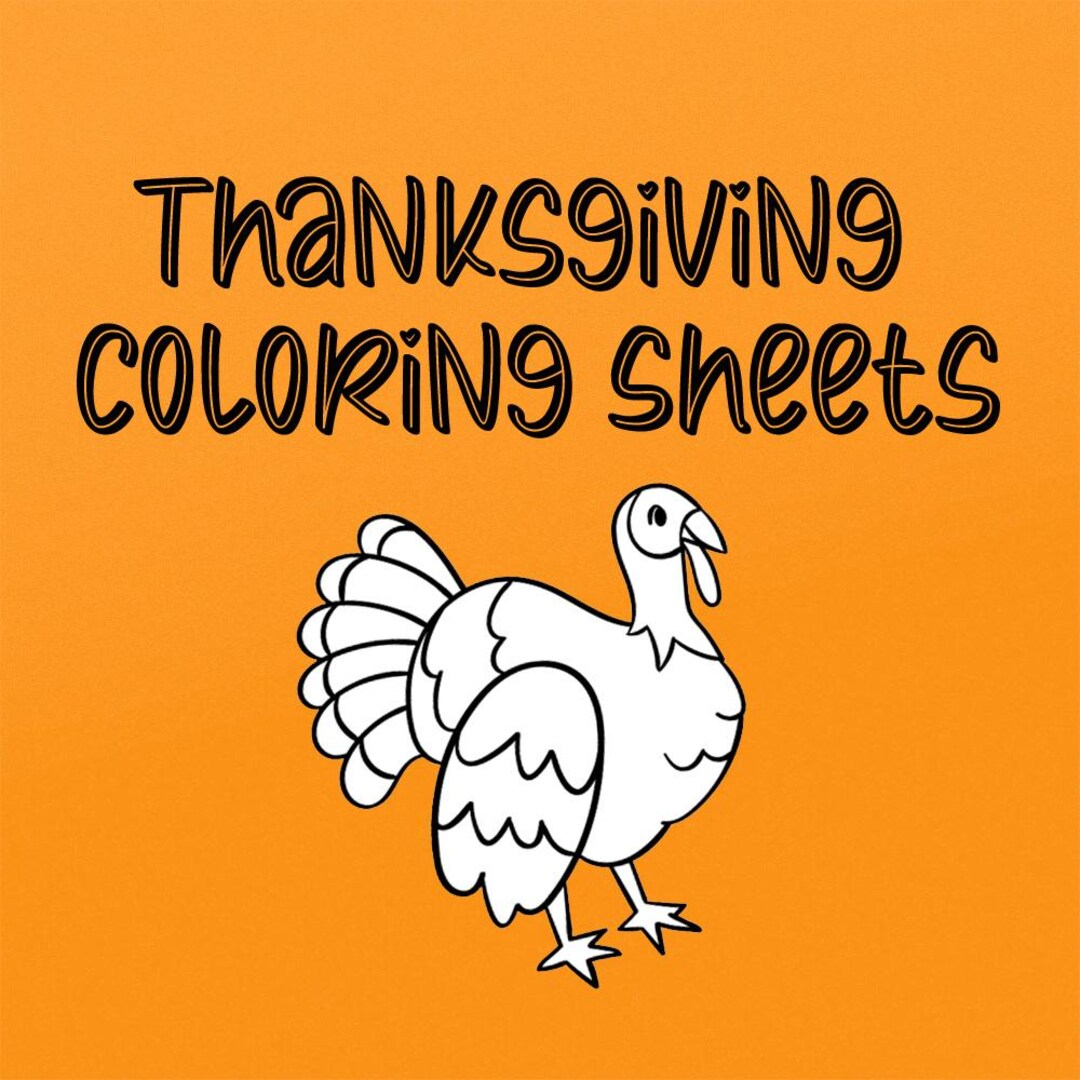 Thanksgiving Coloring Sheet Printable Worksheets Turkey Pumpkins Fall ...