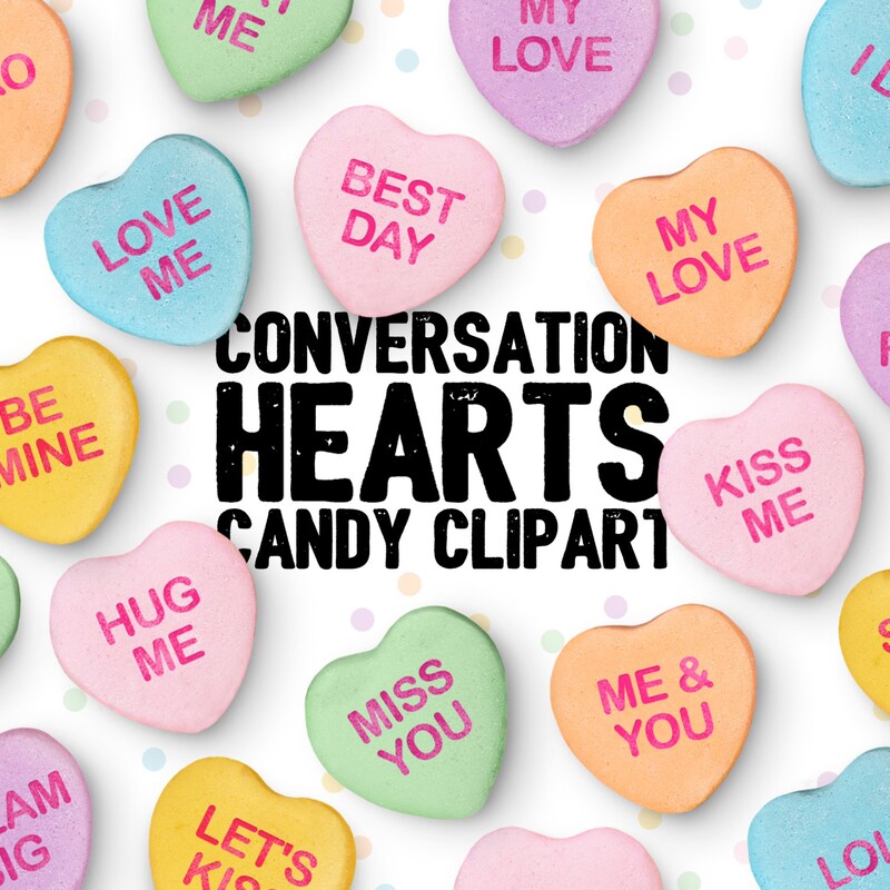 Conversation Hearts - Etsy