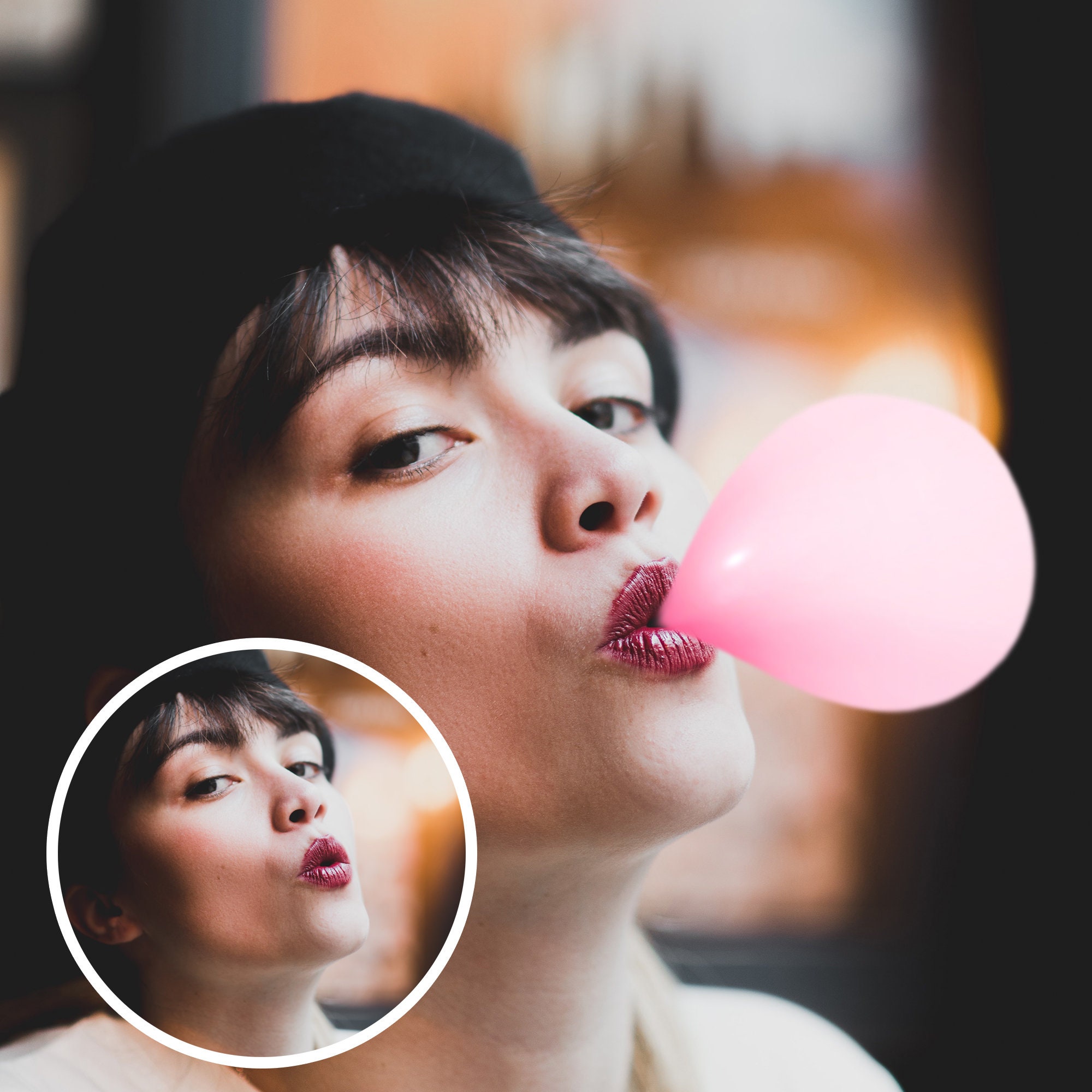 27 Bubble Gum Photo Clipart Overlays / for Personal and Small ...