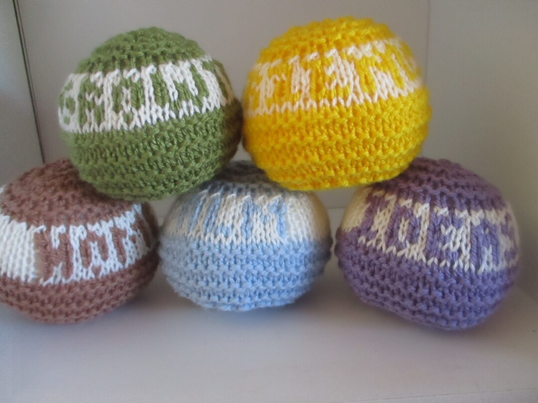 Hand Knitting Pattern Gratitude Balls - Etsy