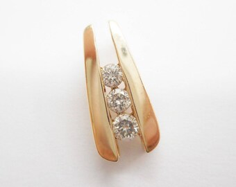 Diamond pendant | Etsy