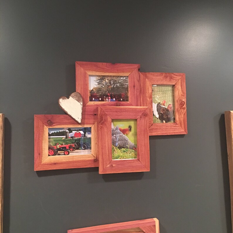 Barnwood Collage Frame Frame Collage Rustic Farmhouse - Etsy