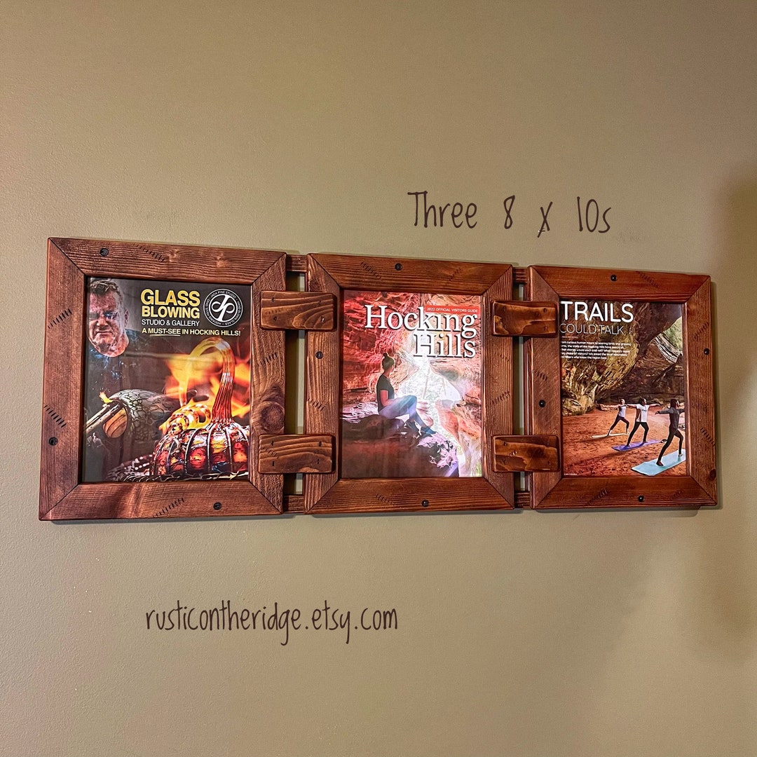 Barnwood 8x10 Collage Frame, Photo Collage Frame,rustic Decor,western ...