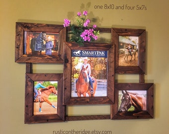 Rustic Collage Frame | Etsy