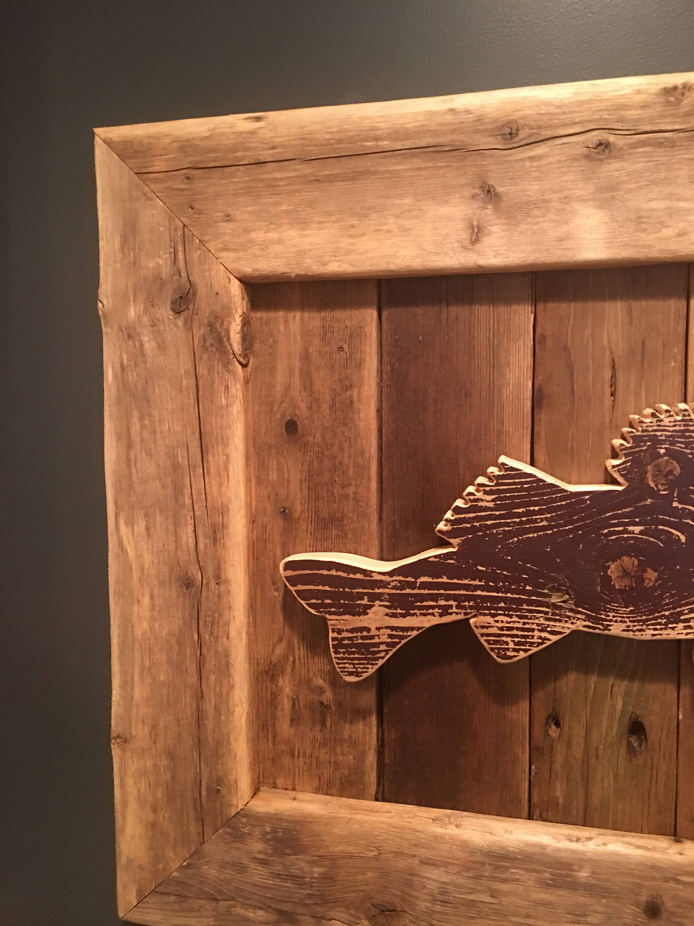 Fishing Decor Rustic Wood Decor Lakehouse Decor Lodge | Etsy
