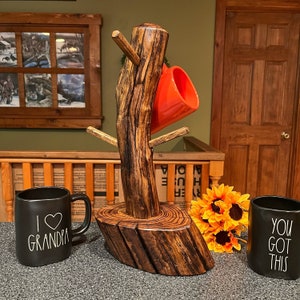 Coffee, Mug Tree, Mug Stand, Cup Holder, Cup Stand, Cup Tree, Western ...