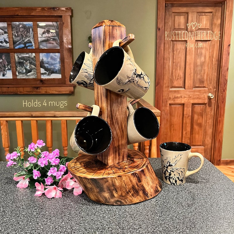 Coffee Mug Tree - Etsy