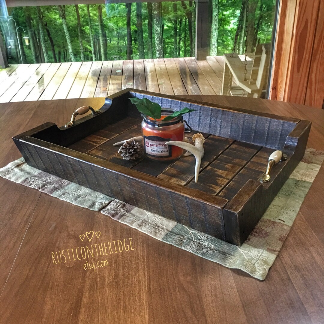 Modern Farmhouse, Table Centerpiece, Rustic Wood Decor,lakehouse Decor ...