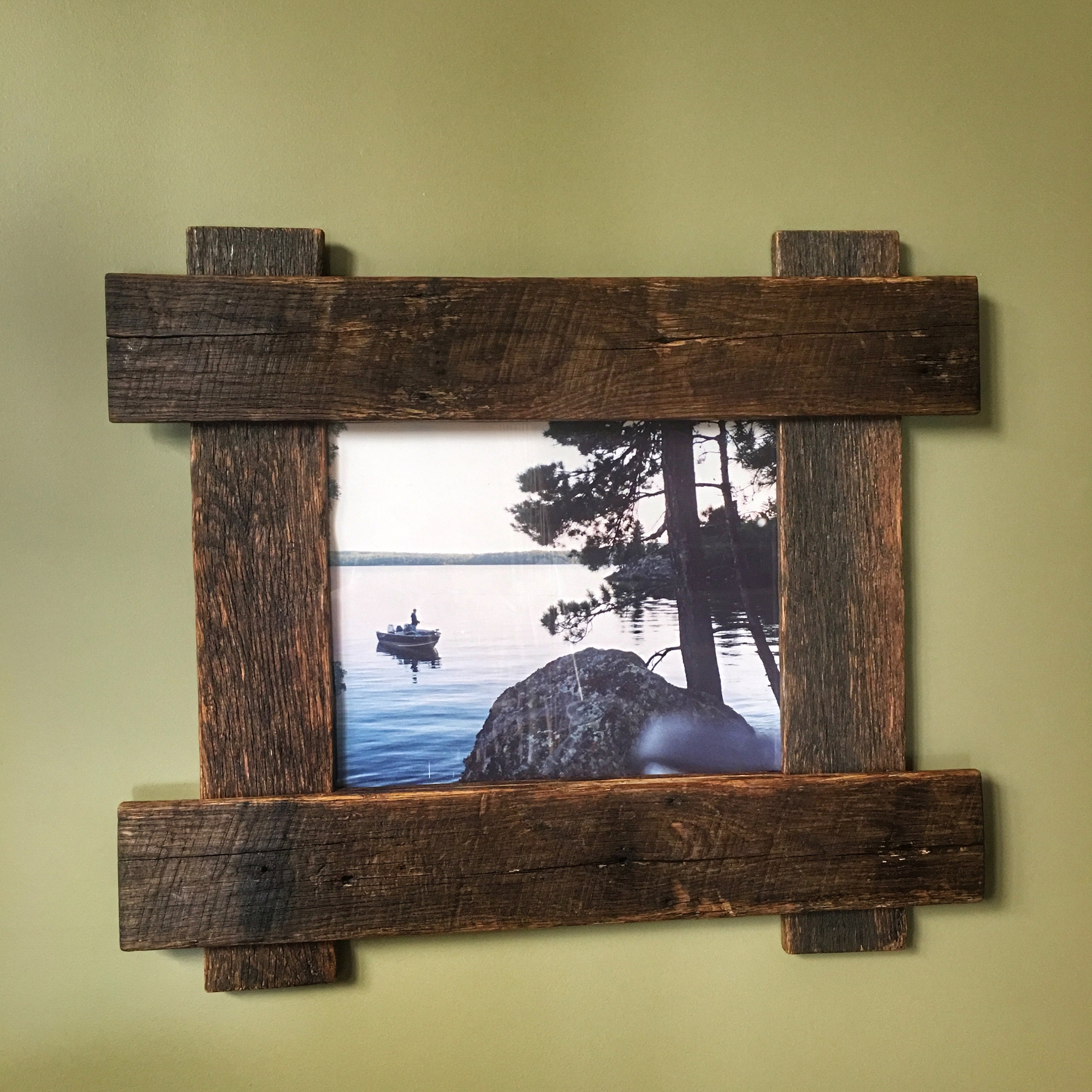 Rustic Frame wood Frame Western Frame driftwood | Etsy