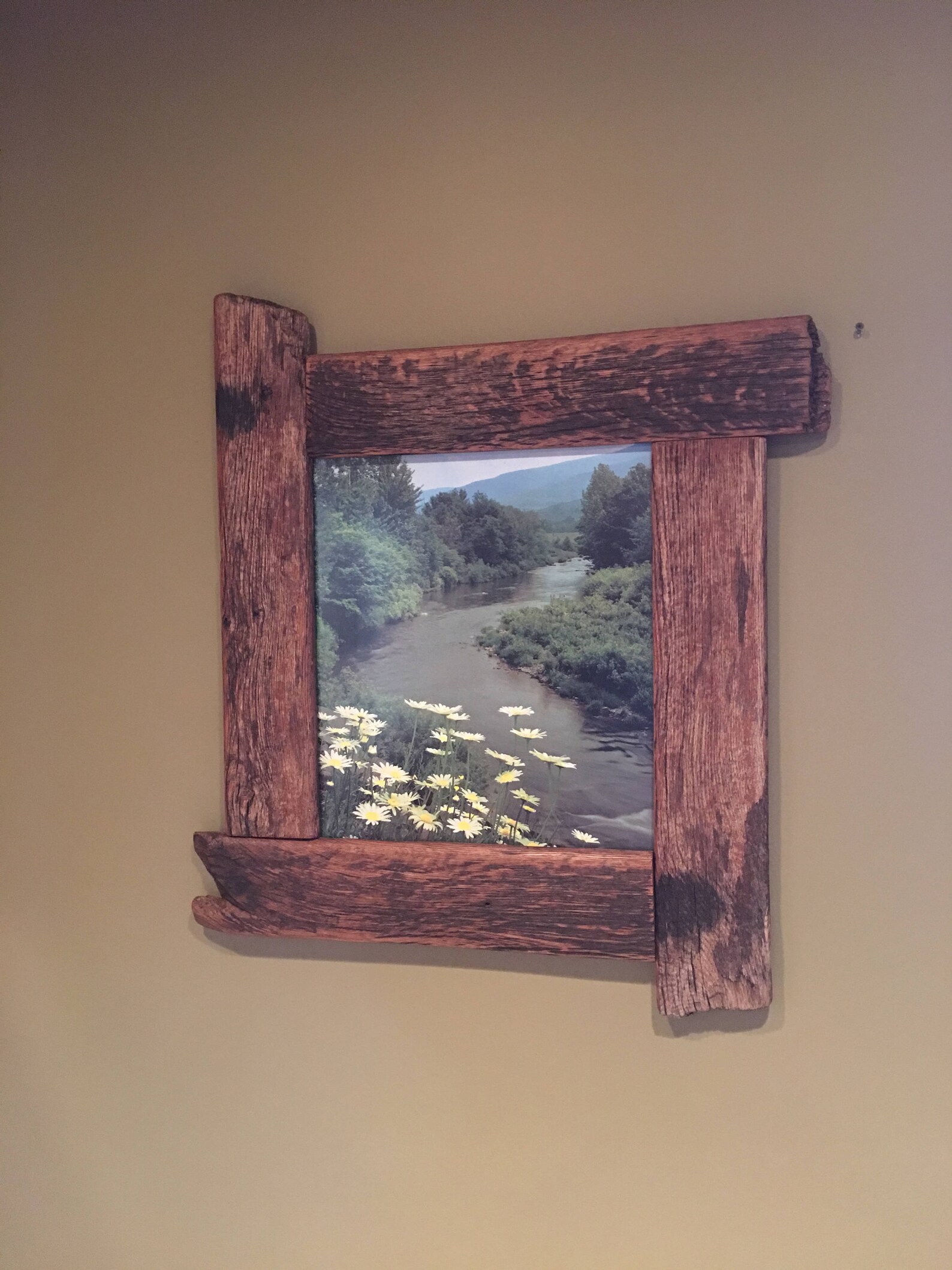 Rustic Frame Wood Frame Western Frame Lodge Decor Western - Etsy