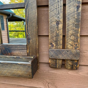 Rustic Shutter Mirror, Wall Decor, Rustic Mirror, Western Decor, Modern ...