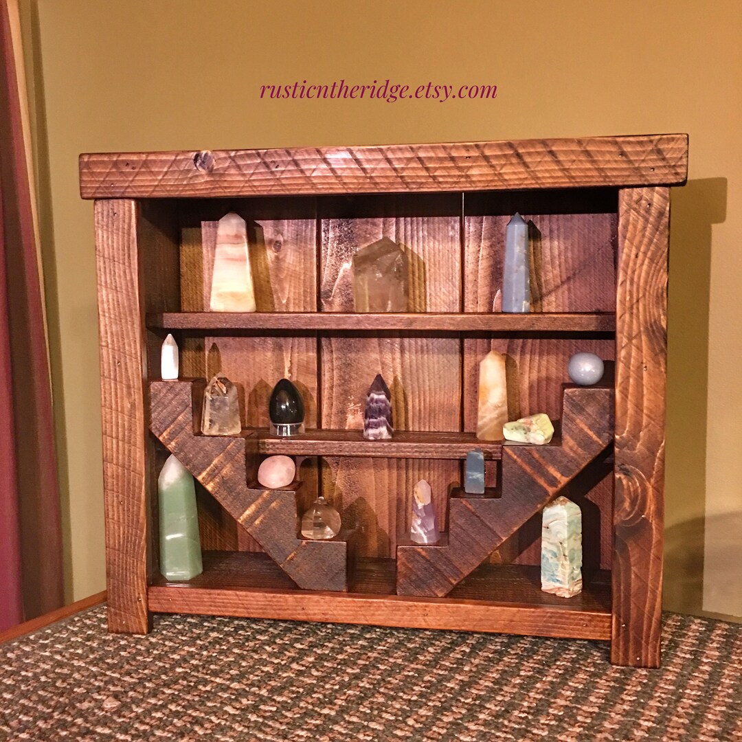 Crystal Display Shelf Crystal Shelf Crystal Stand Oil - Etsy