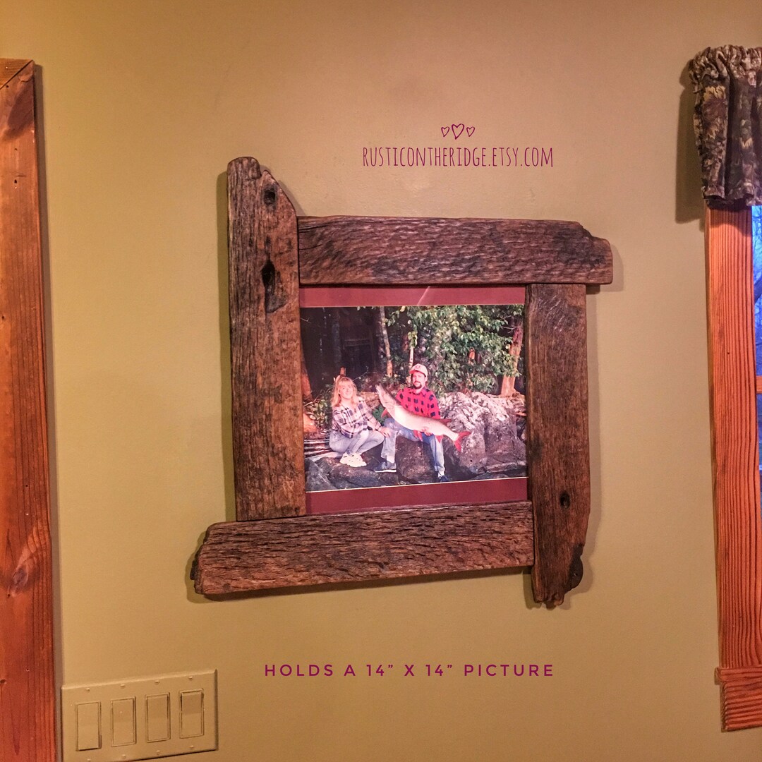 Rustic Frame, Wood Frame, Western Frame, Lodge Decor, Western Decor ...