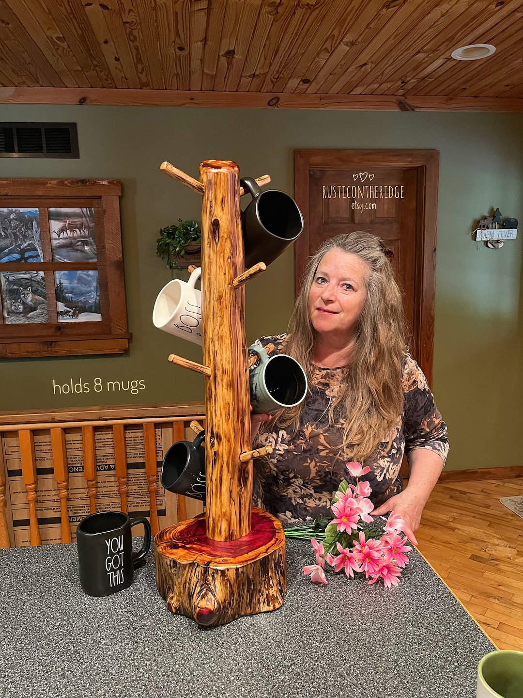 Coffee Mug Stand, Mug Tree, Mug Stand, Cup Holder, Cup Stand, Cup Tree ...