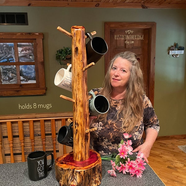 Rustic Coffee Mugs - Etsy