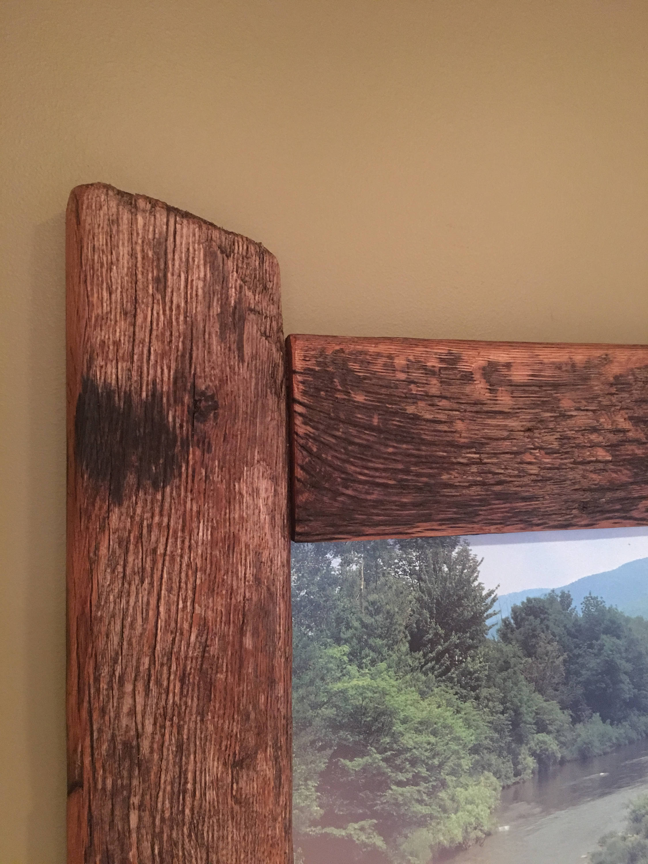 Rustic Frame Wood Frame Western Frame Lodge Decor Western - Etsy