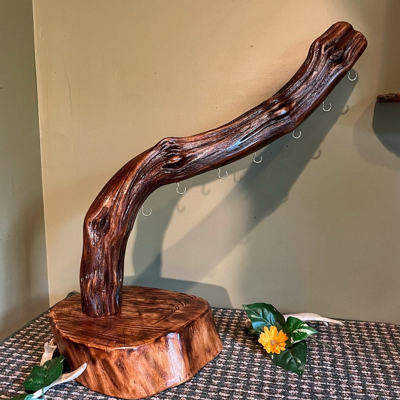 Jewelry Display Jewelry Stand Rustic Jewelry Display - Etsy