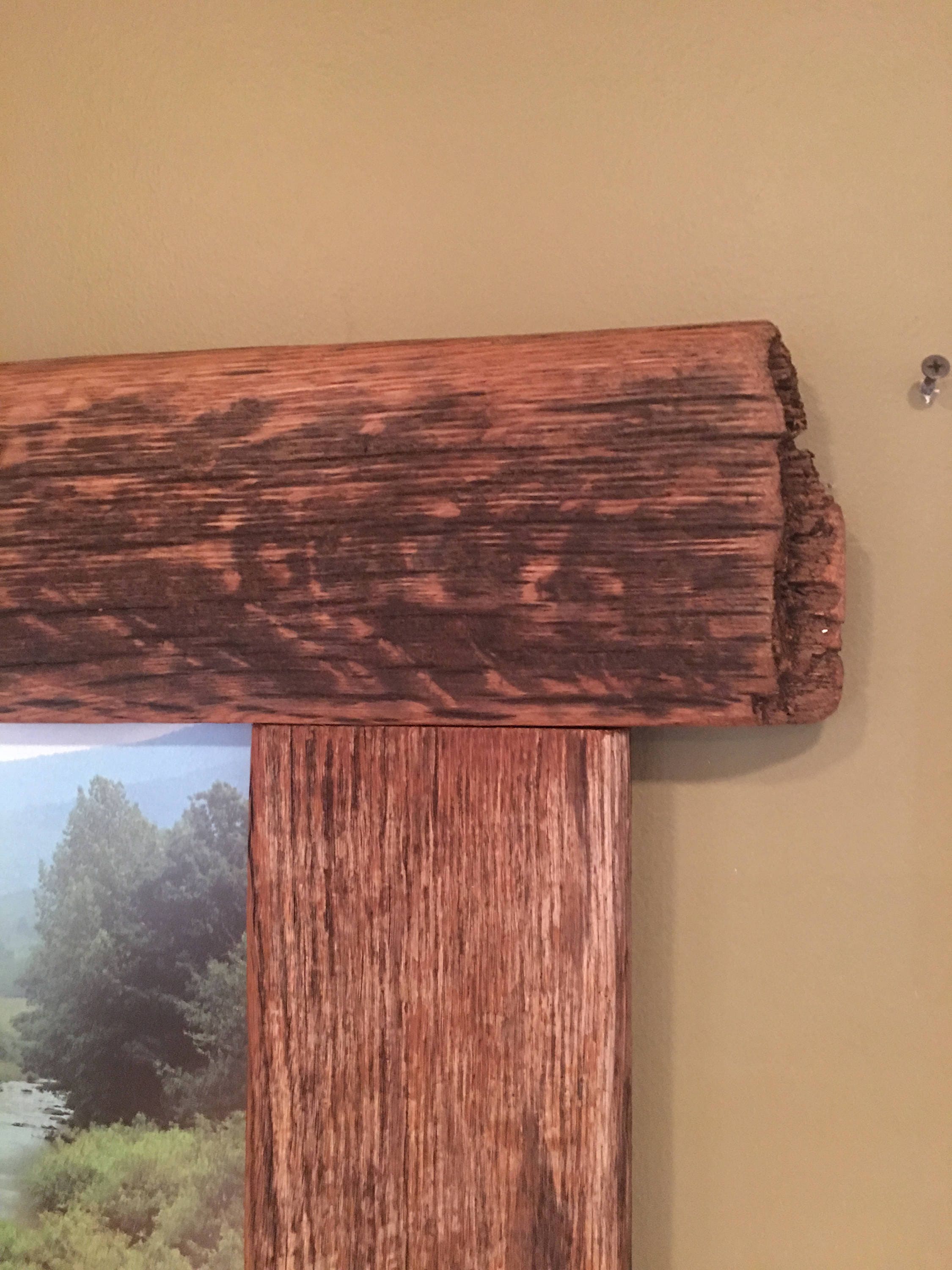 Rustic Frame Wood Frame Western Frame Lodge Decor Western | Etsy