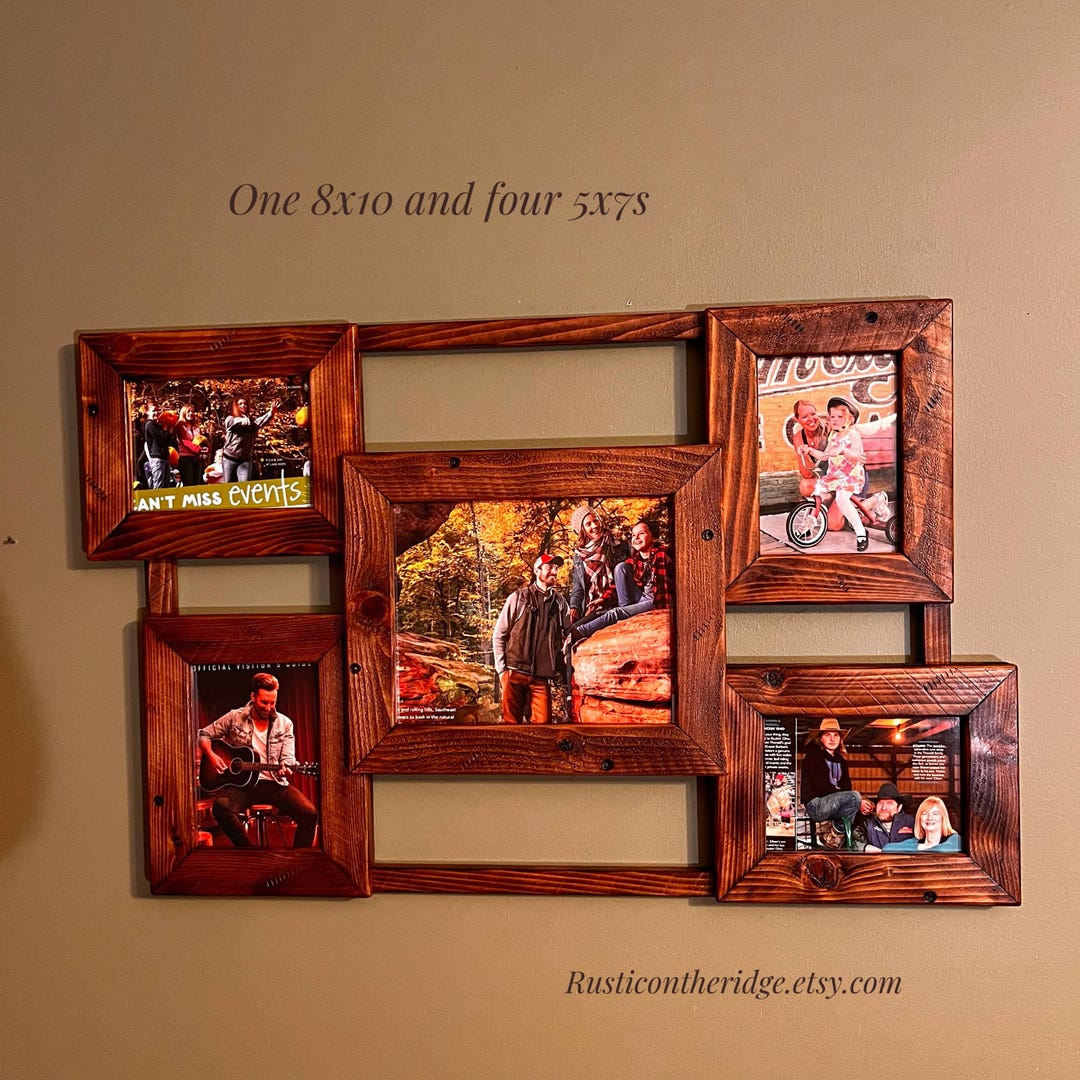 Photo Frame Collage, Modern Farmhouse, Colonial Chic, Picture Frame ...