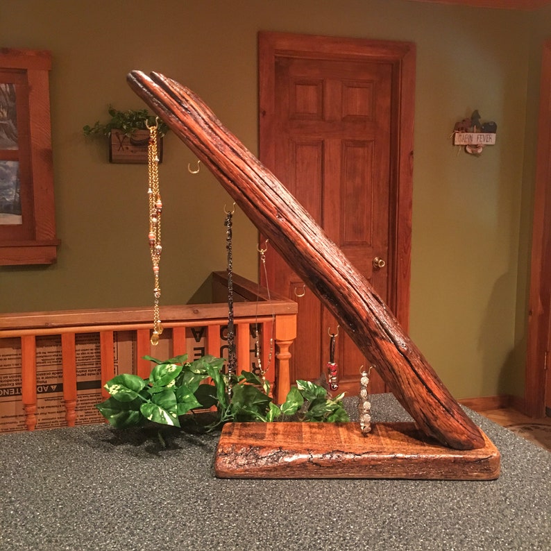 Jewelry Display Jewelry Stand Rustic Jewelry Display - Etsy