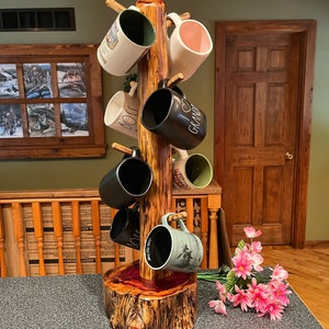 Coffee Mug Stand, Mug Tree, Mug Stand, Cup Holder, Cup Stand, Cup Tree ...