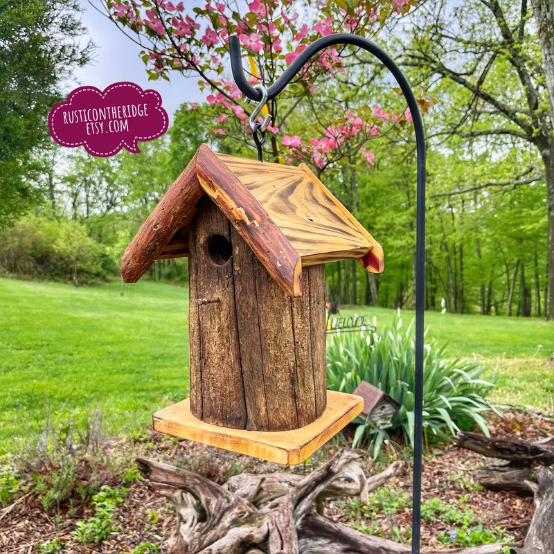 Rustic Birdhouse - Etsy