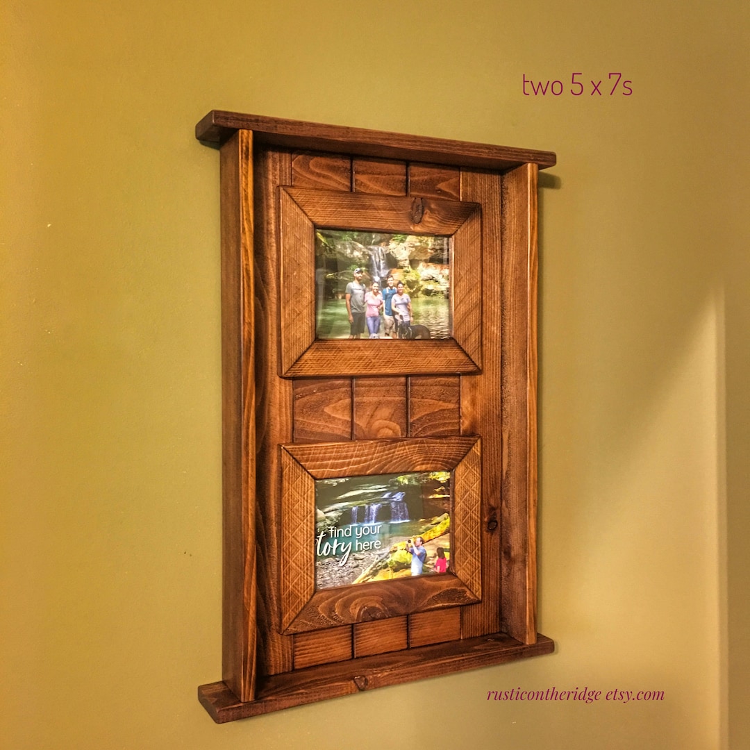 Barnwood Frame Collage, Photo Collage Frame ,rustic Decor,western Decor ...