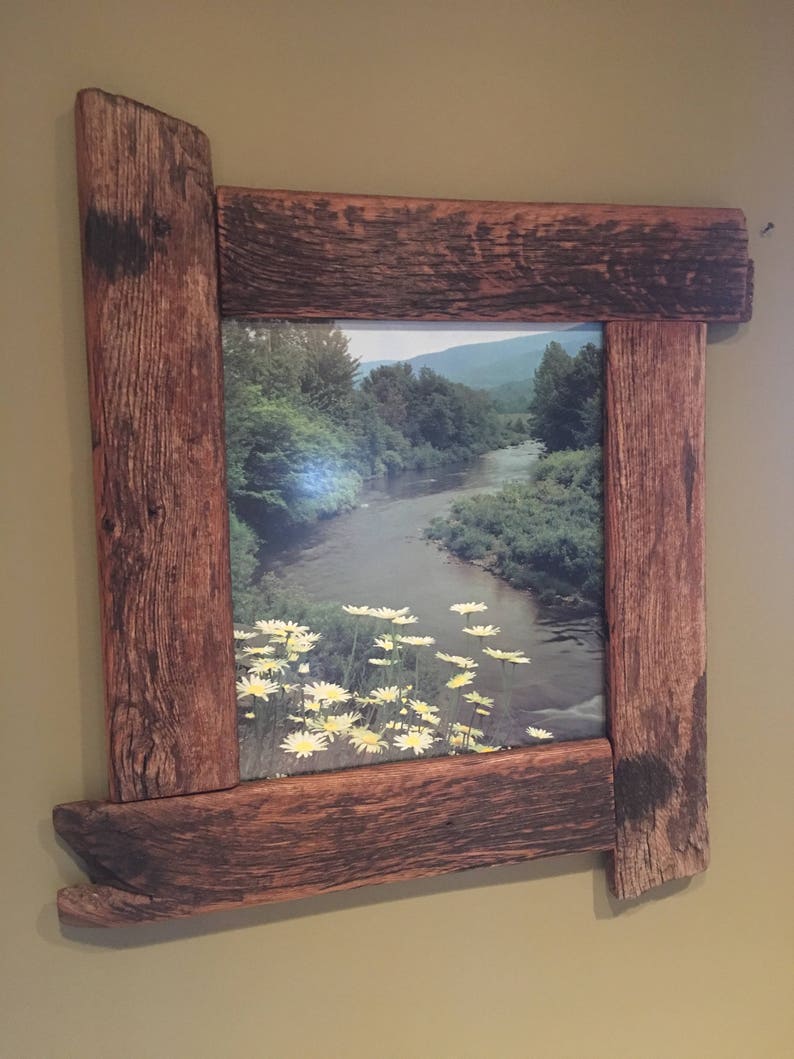 Rustic Frame Wood Frame Western Frame Lodge Decor Western - Etsy