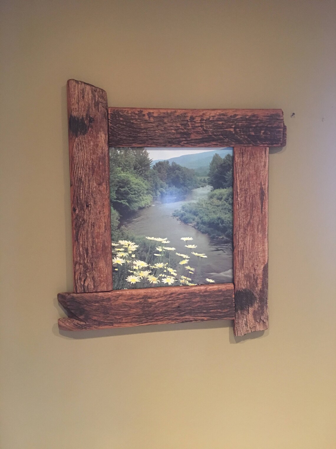 Rustic Frame Wood Frame Western Frame Lodge Decor Western - Etsy