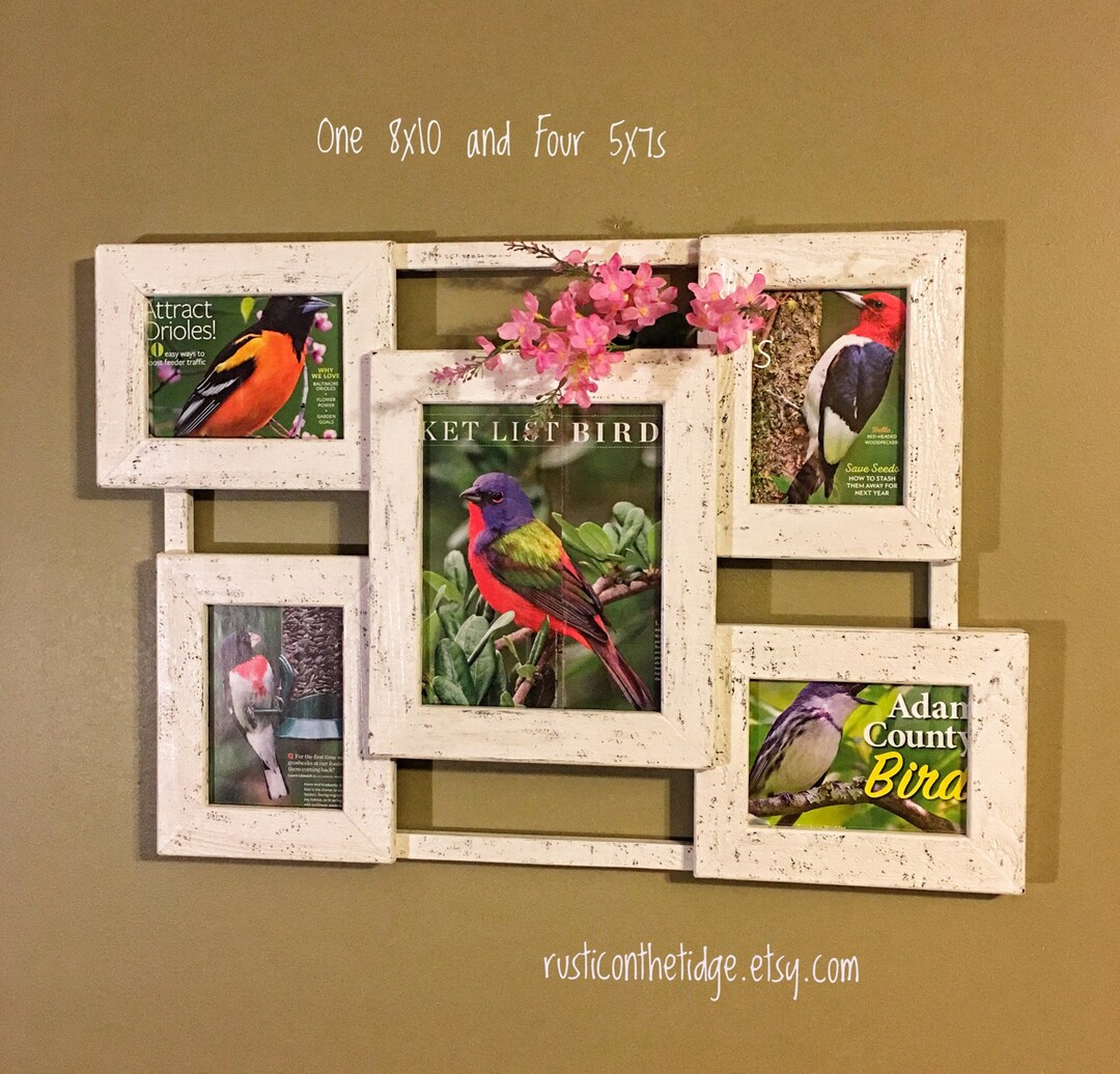 Photo Frame Collage, Wall Decor, Frame Collage,rustic Decor,western ...