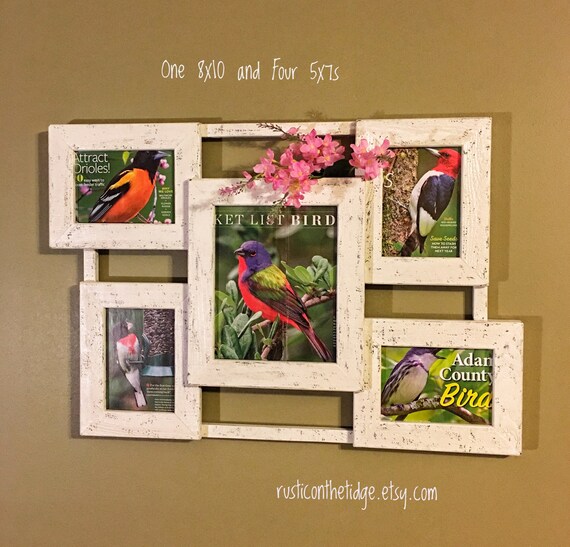 Photo Frame Collage Wall Decor Frame Collagerustic - Etsy