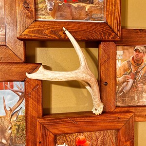 Photo Frame Collage, 5x7 Photo Frame, Rustic Western Decor, Sportsman ...