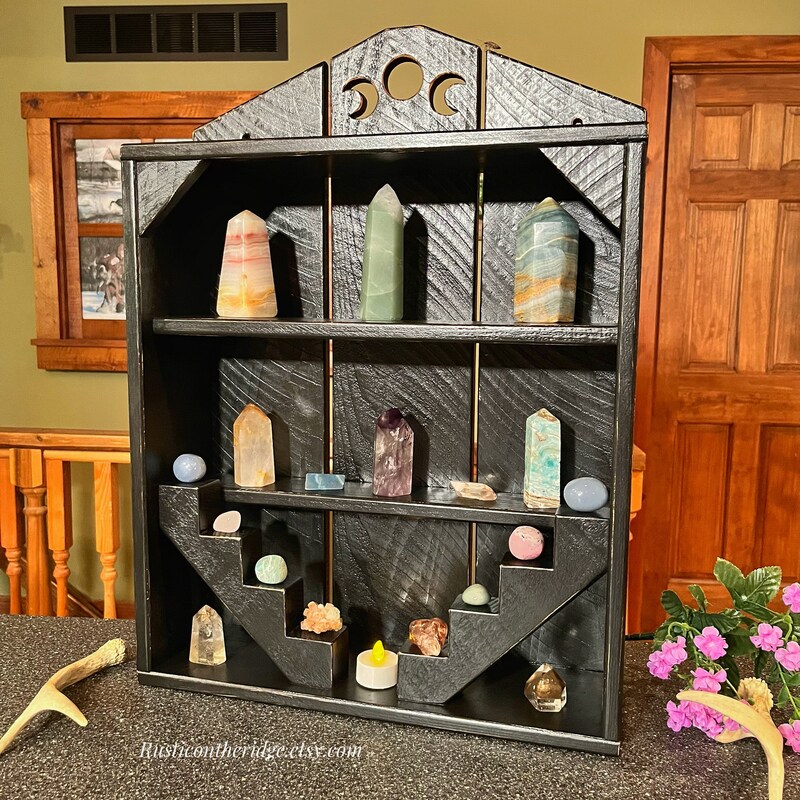 Crystal Shelf - Etsy