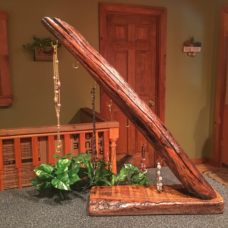 Jewelry Display Jewelry Stand Rustic Jewelry Display - Etsy