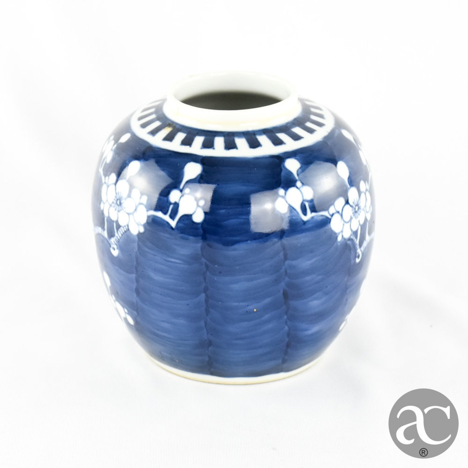 Chinese Porcelain Ginger Jar, Prunus Decoration, Kangxi Style - Etsy