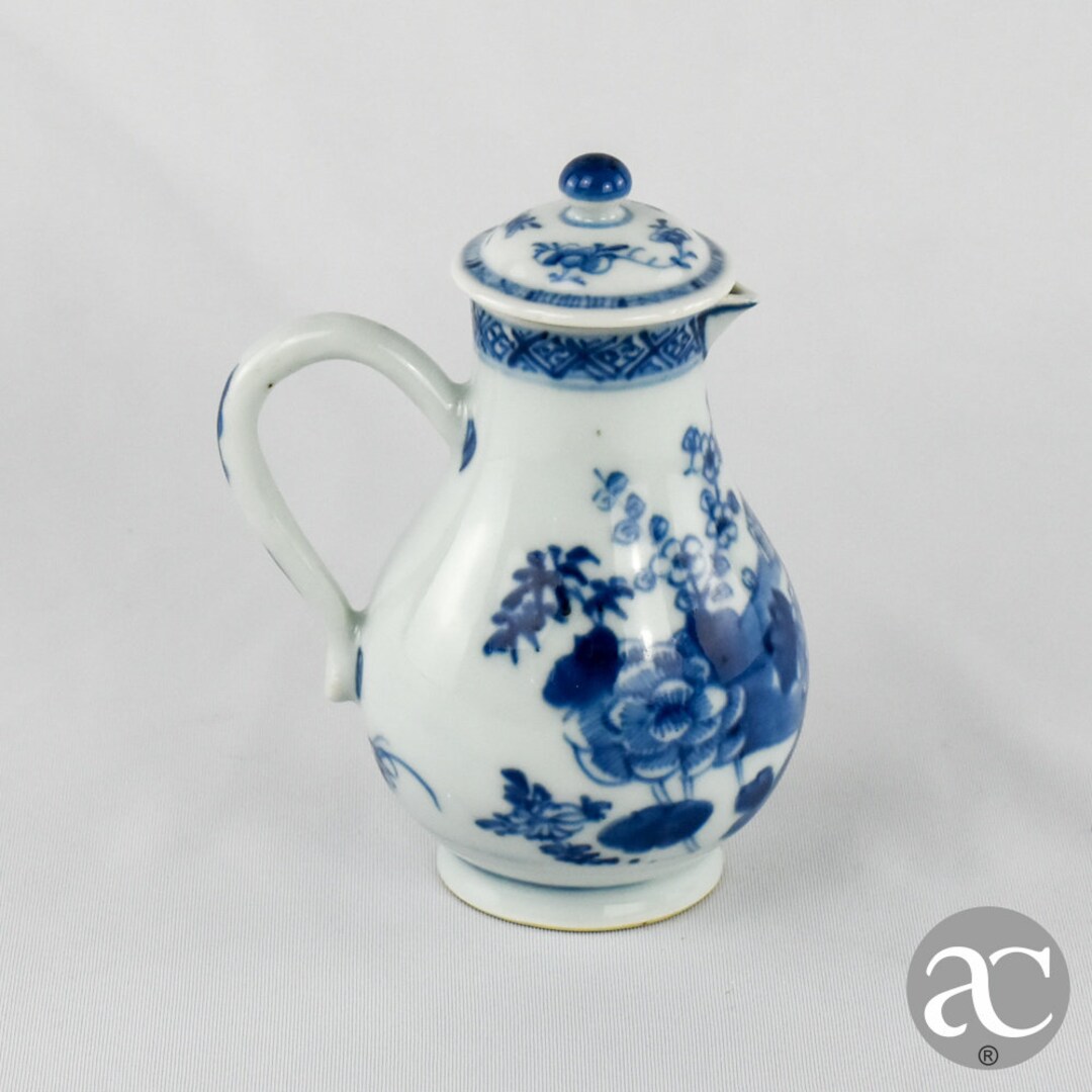 Chinese Porcelain Milk Jug, Floral Decoration, Qianlong, 18th Century ...