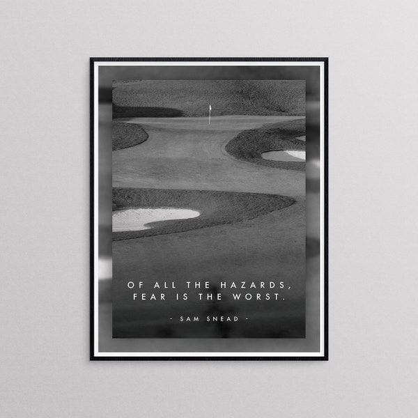 Sam Snead Golf Print - Etsy